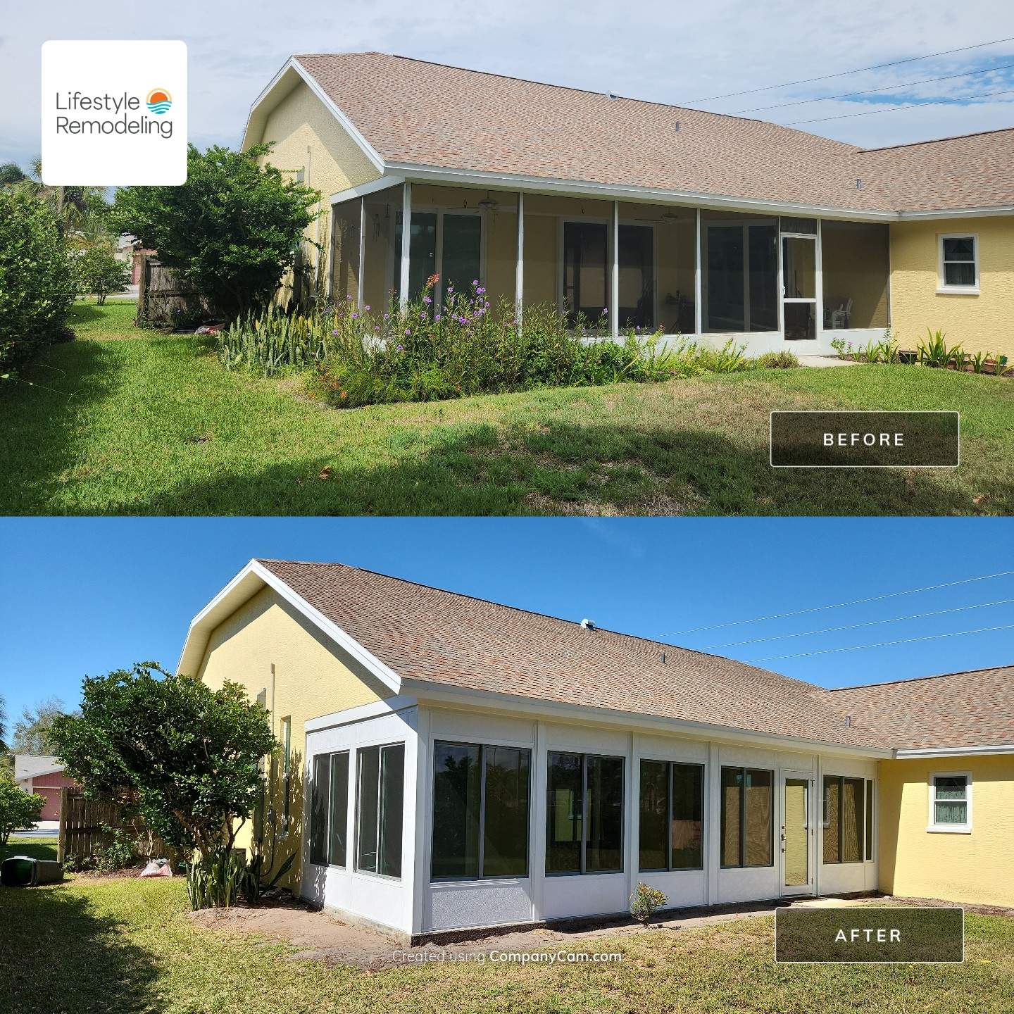 Convert a Screened Porch to a Sunroom - Lifestyle Remodeling